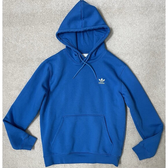 adidas | Shirts | Adidas Mens Medium Royal Blue Hoodie | Poshmark